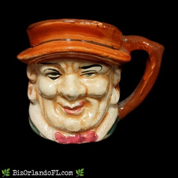 Vintage | Accents | Vintage Miniature 25 Toby Character Man Jug Mug ...